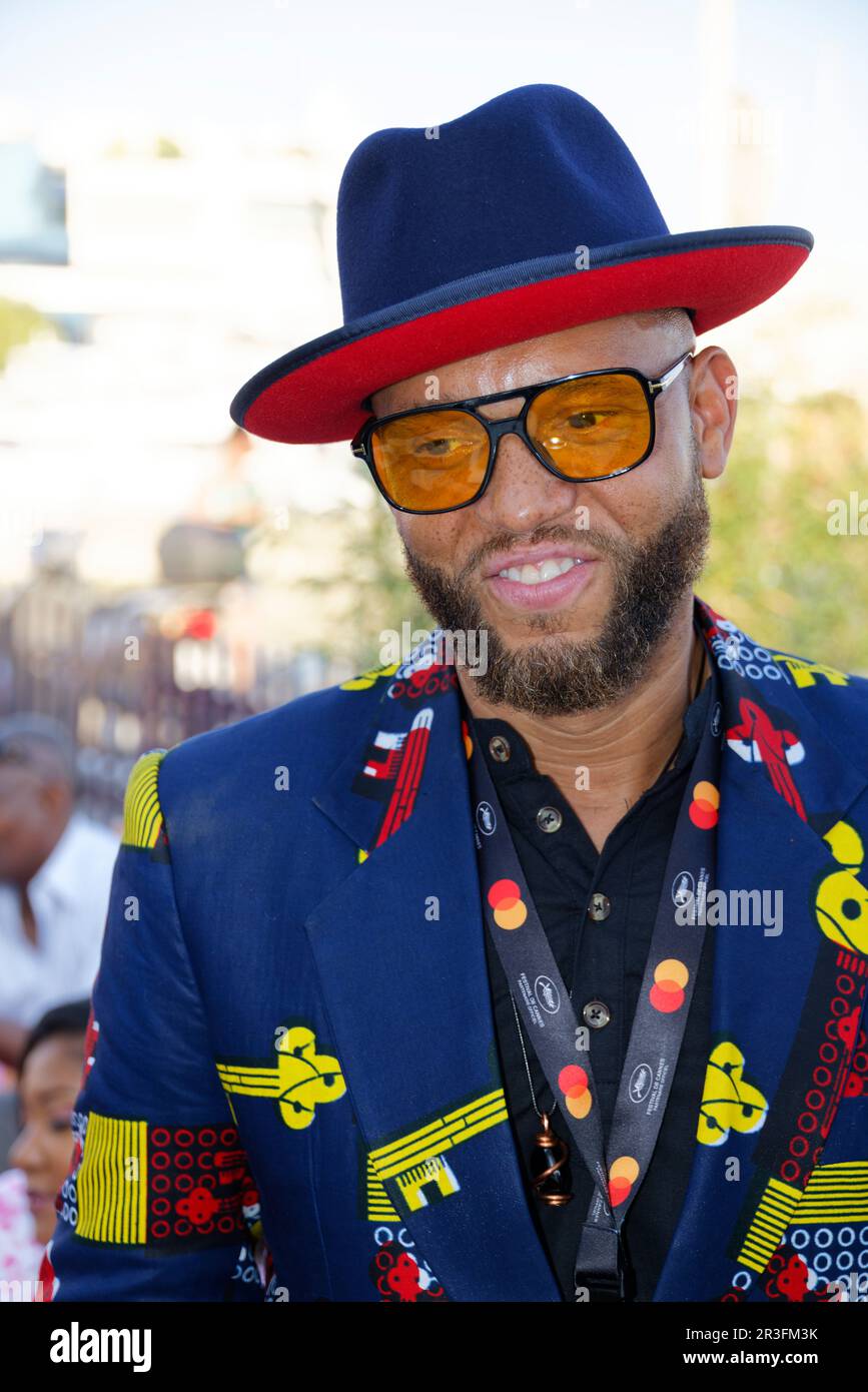 Cannes, France. 23rd May, 2023. Actor Terryl Daluz attends the BLACK ...