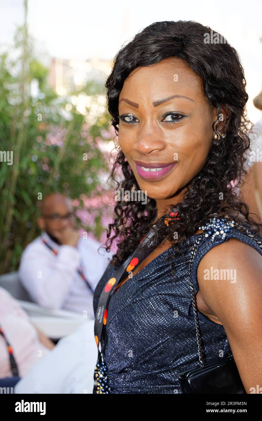 Cannes, France. 23rd May, 2023. Salimata Lamizana attends the BLACK ...