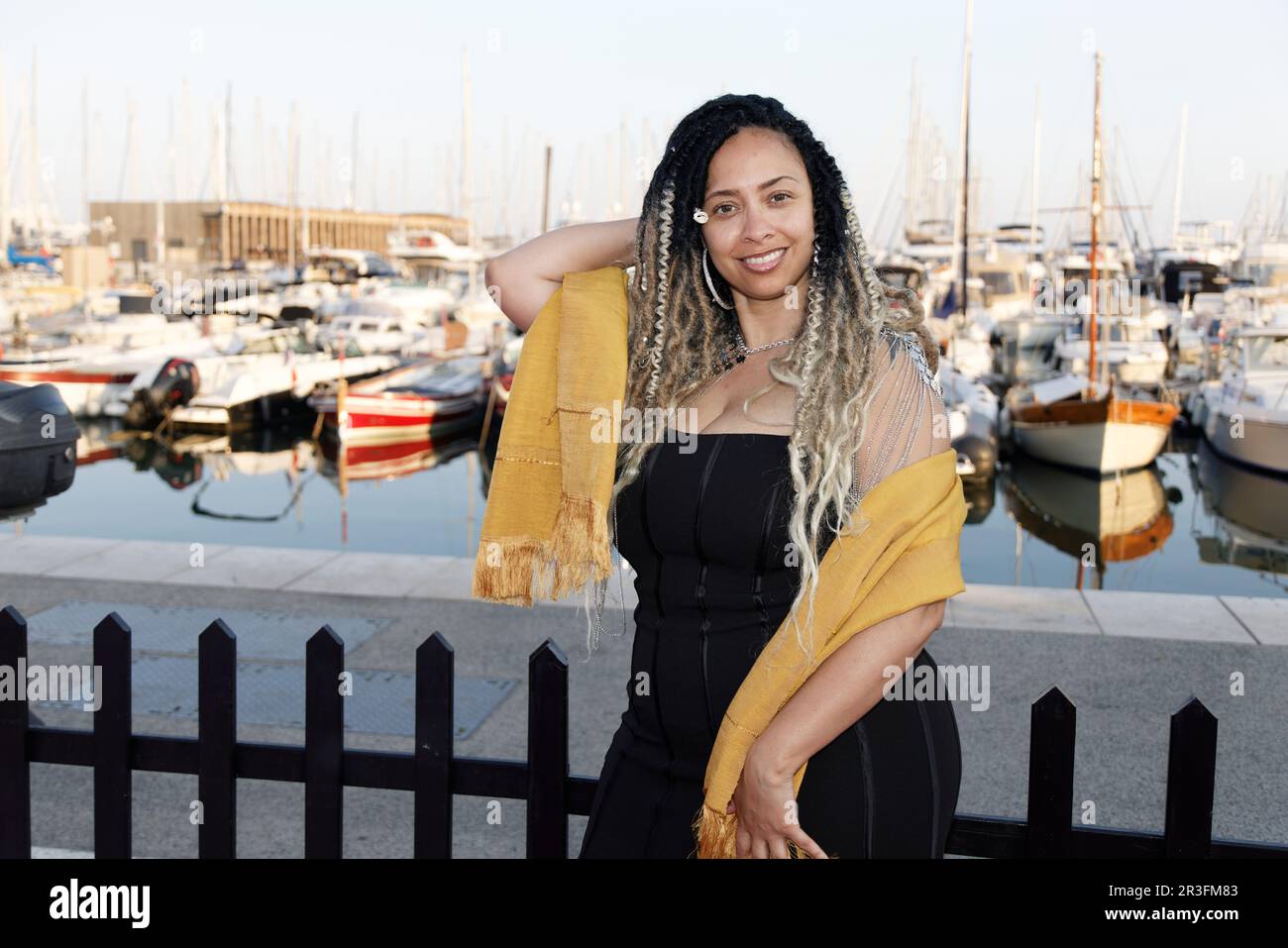 Cannes, France. 23rd May, 2023. Andrea Carter attends the BLACK TERROR ...