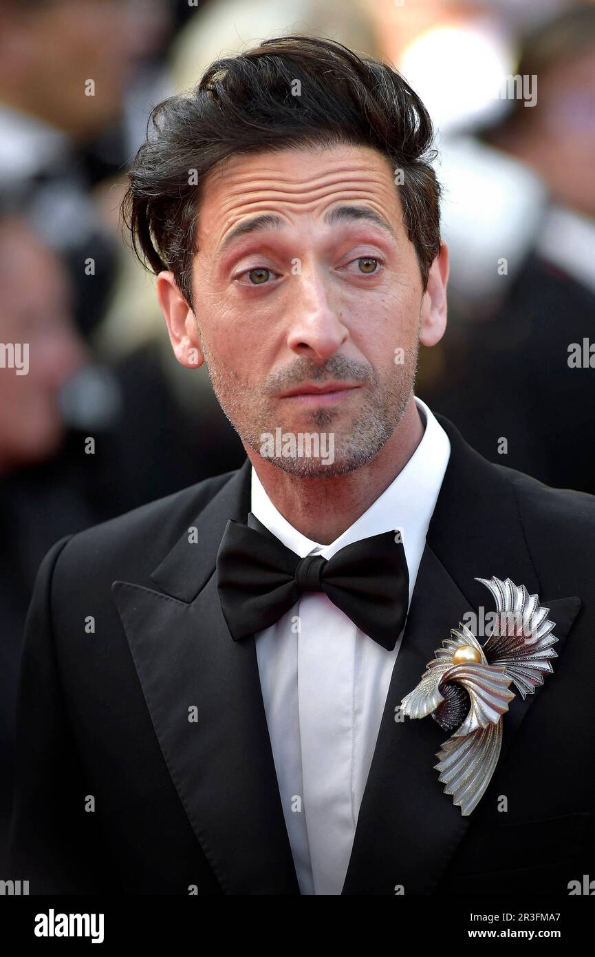 Cannes, France. 23rd May, 2023. Adrien Brody arrives at the "Asteroid ...