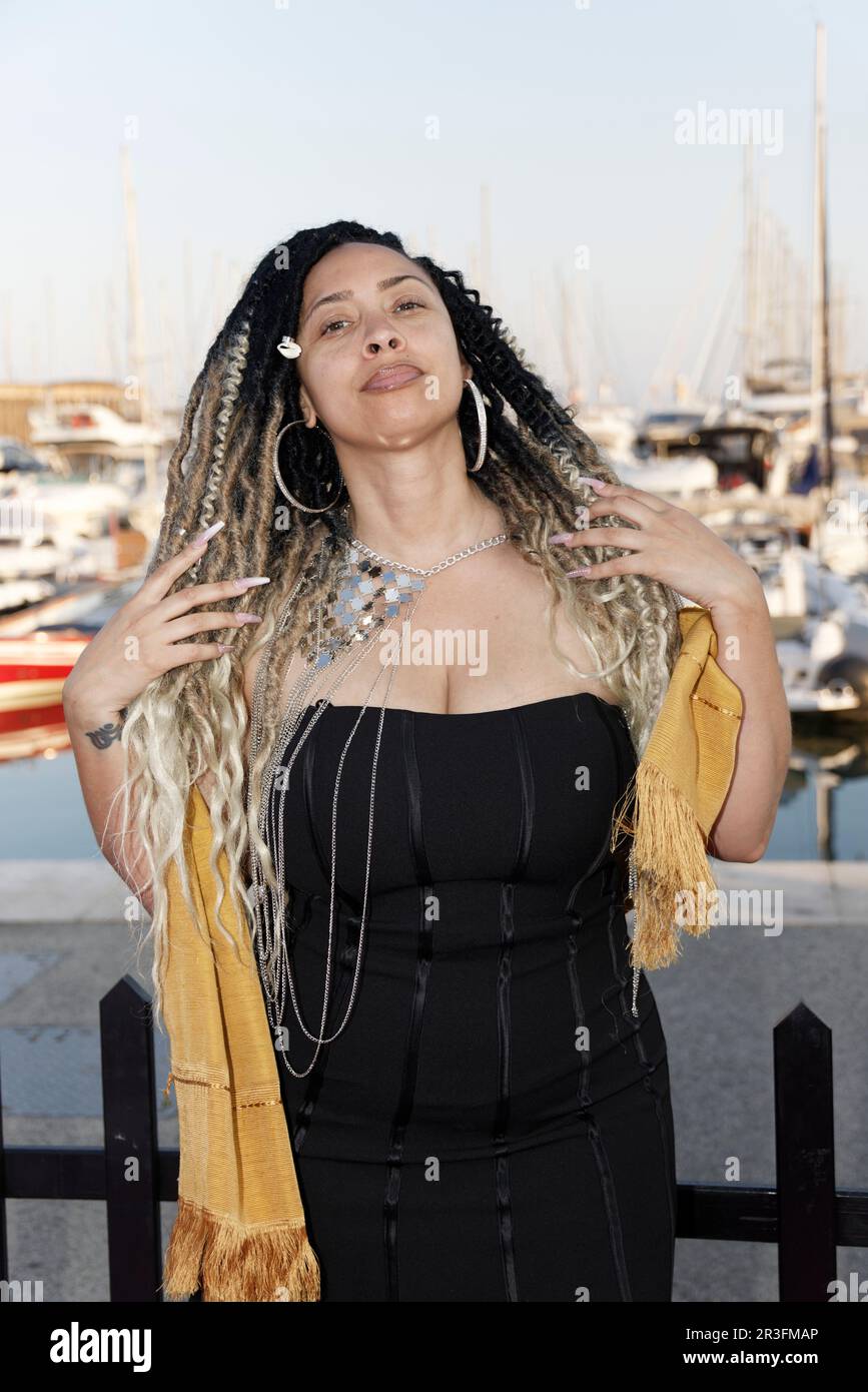 Cannes, France. 23rd May, 2023. Andrea Carter attends the BLACK TERROR ...