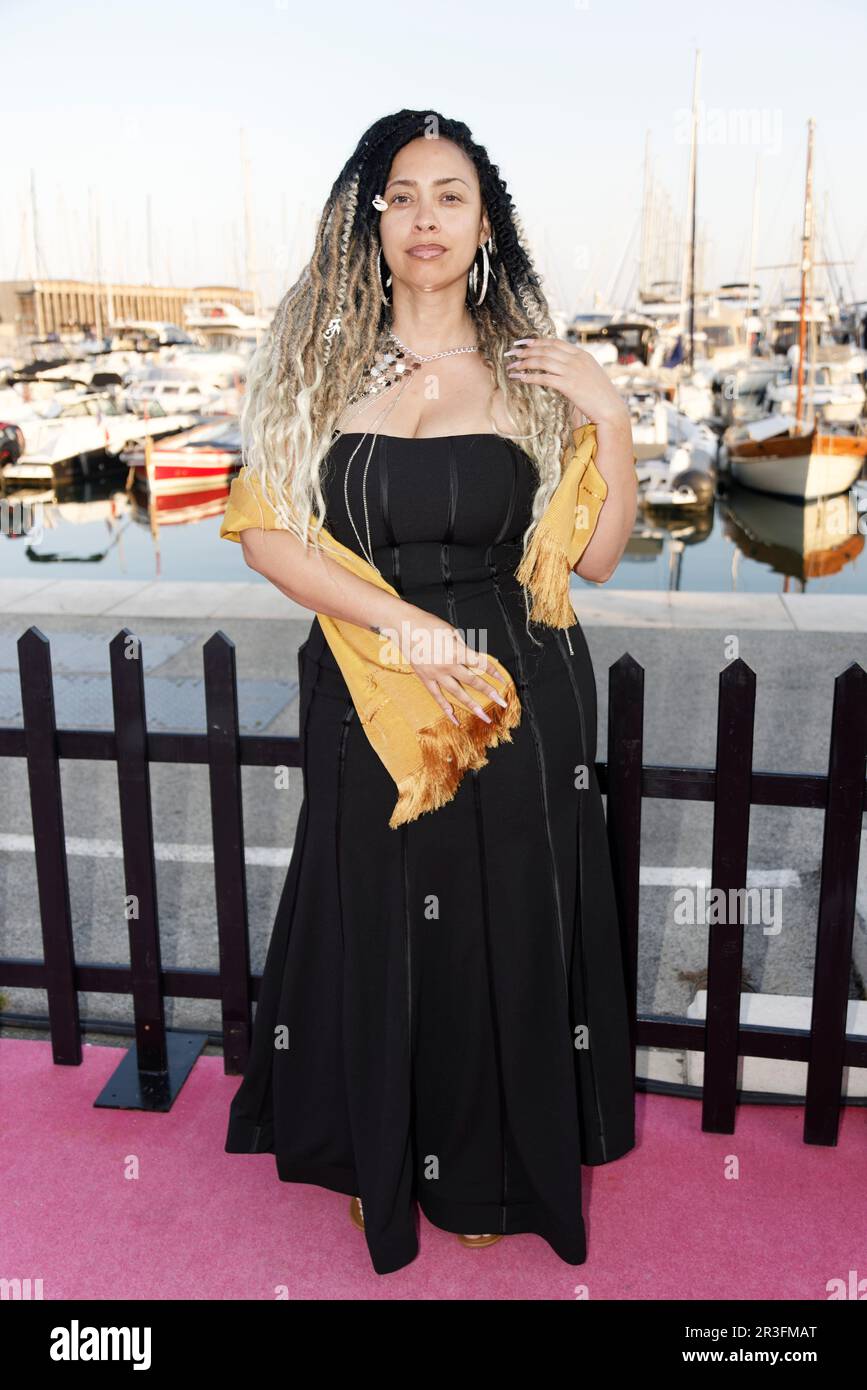 Cannes, France. 23rd May, 2023. Andrea Carter attends the BLACK TERROR ...