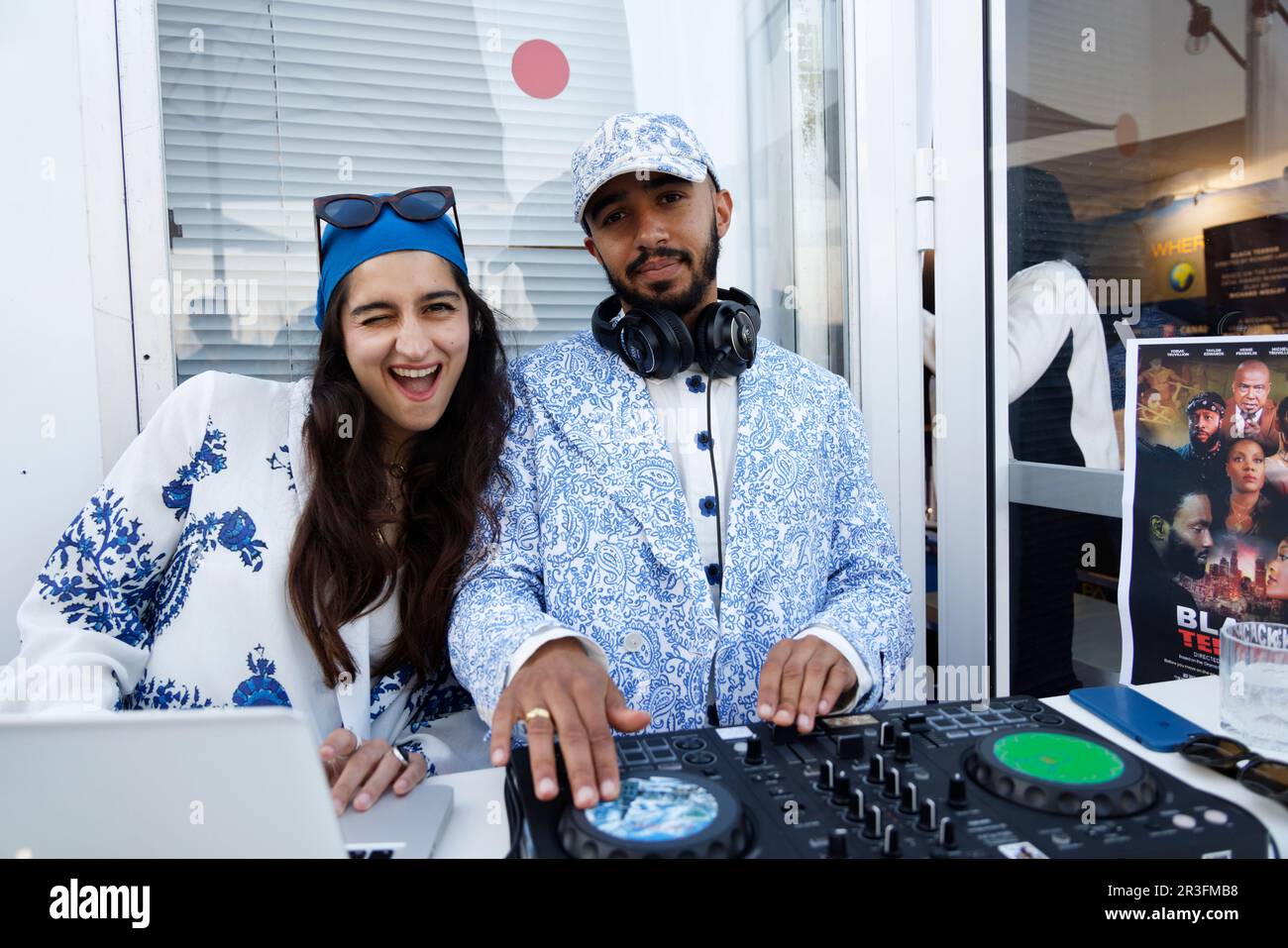 Cannes, France. 23rd May, 2023. DJ Tundé La Fuente attends the BLACK ...