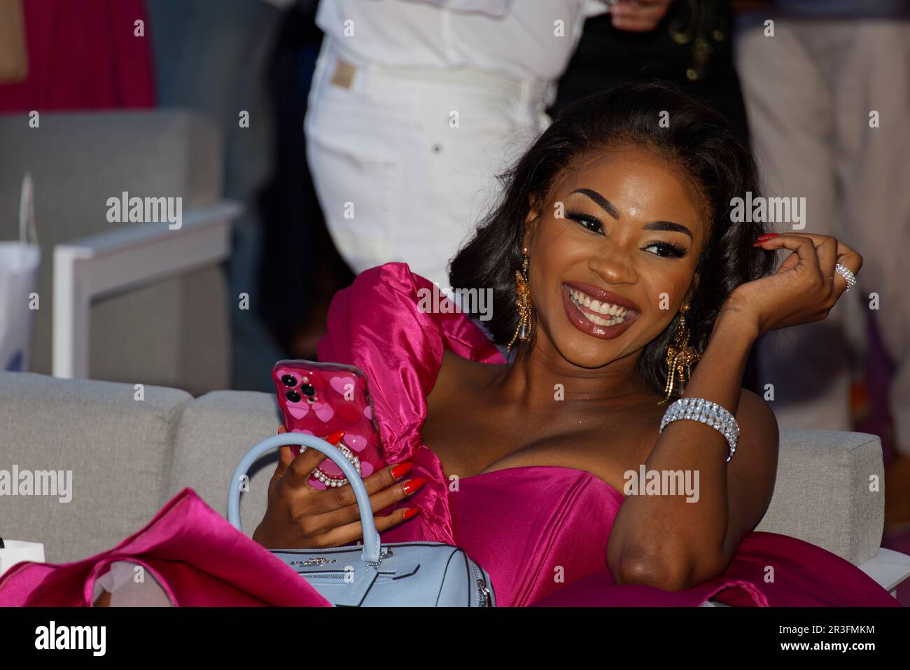Cannes, France. 23rd May, 2023. Ivana Ononino attends the BLACK TERROR ...