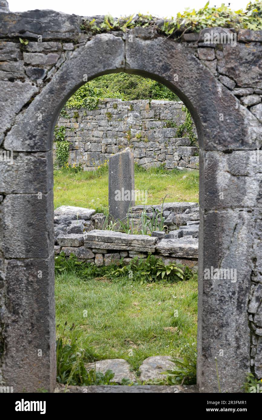Ruins of The Seven Churches - Na Seacht Teampaill - on Inishmore, one ...