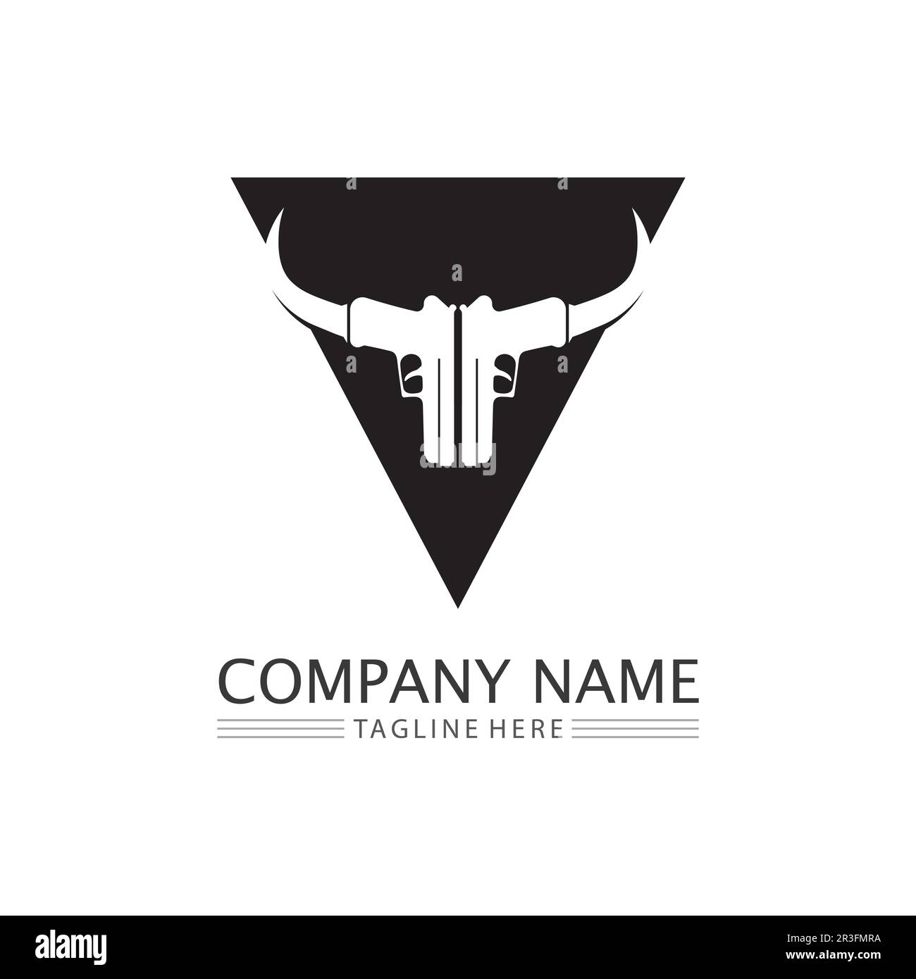 Gun logo and Army soldier sniper shot vector Design Illustration ...