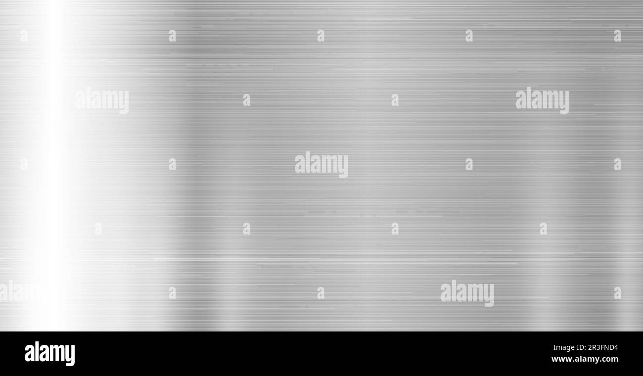 Panoramic steel background metal texture with highlights - Vector Stock ...