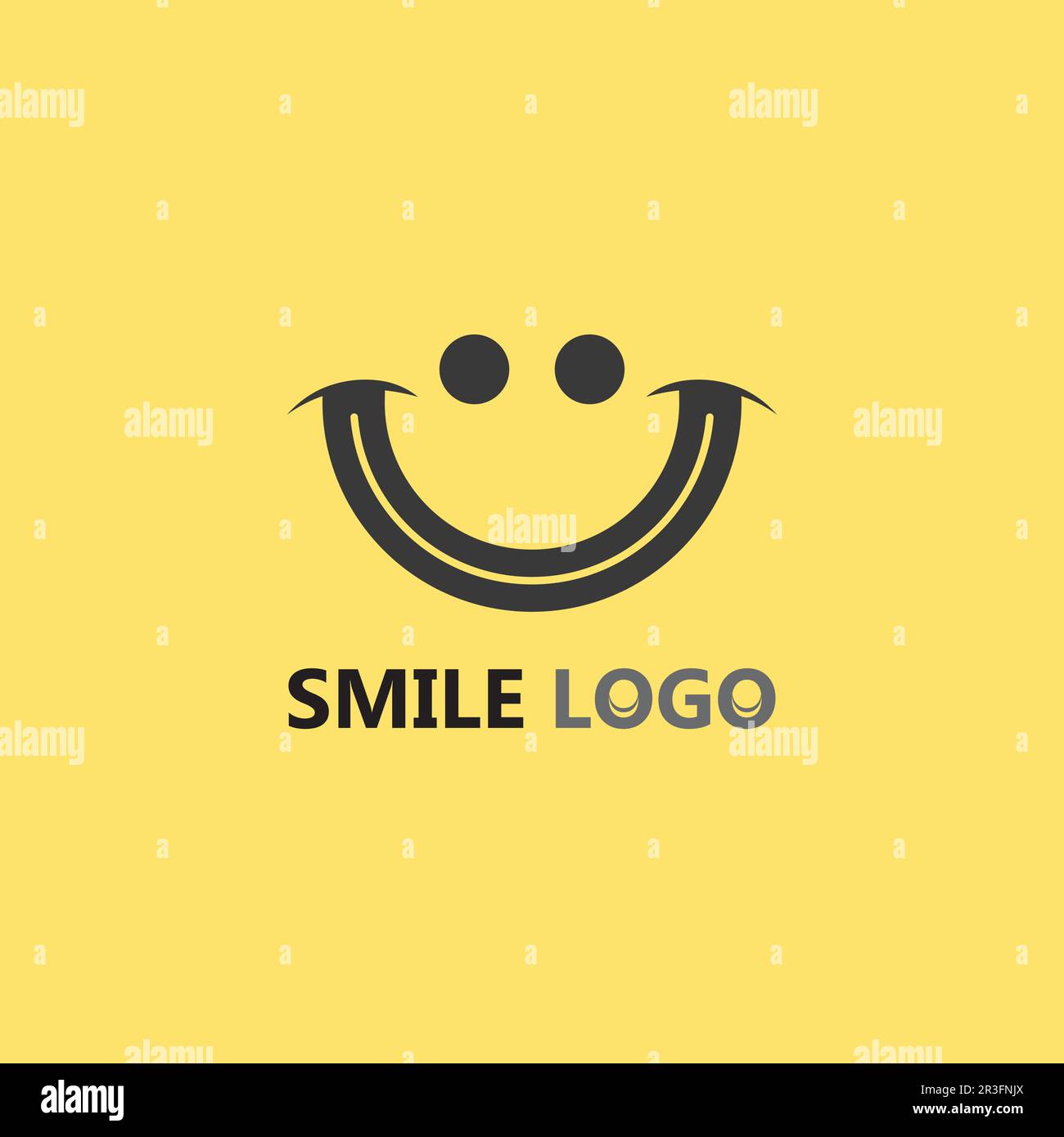 smile icon, smile, logo vector design happy emoticon Business, funny ...