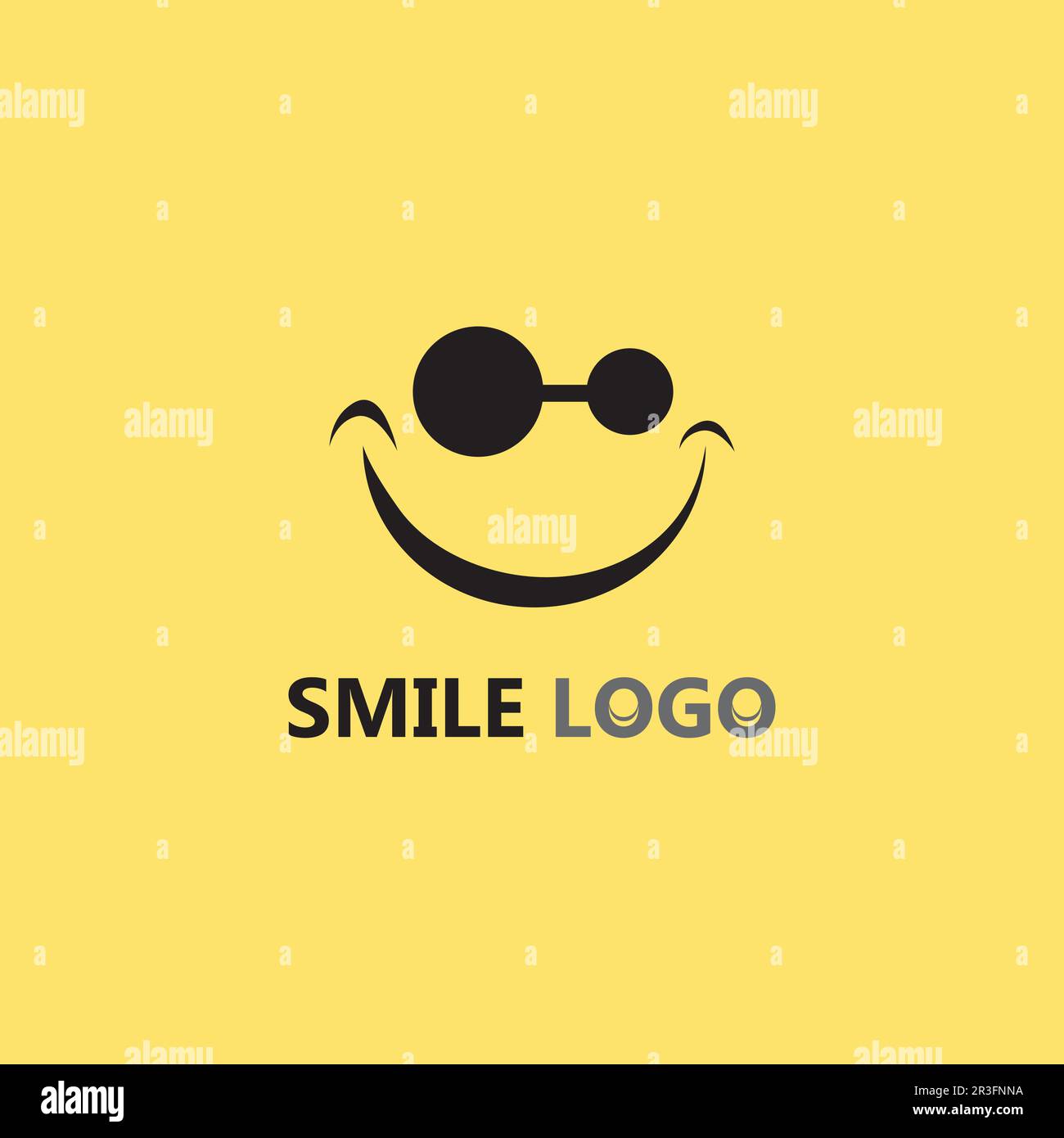 smile icon, smile, logo vector design happy emoticon Business, funny ...