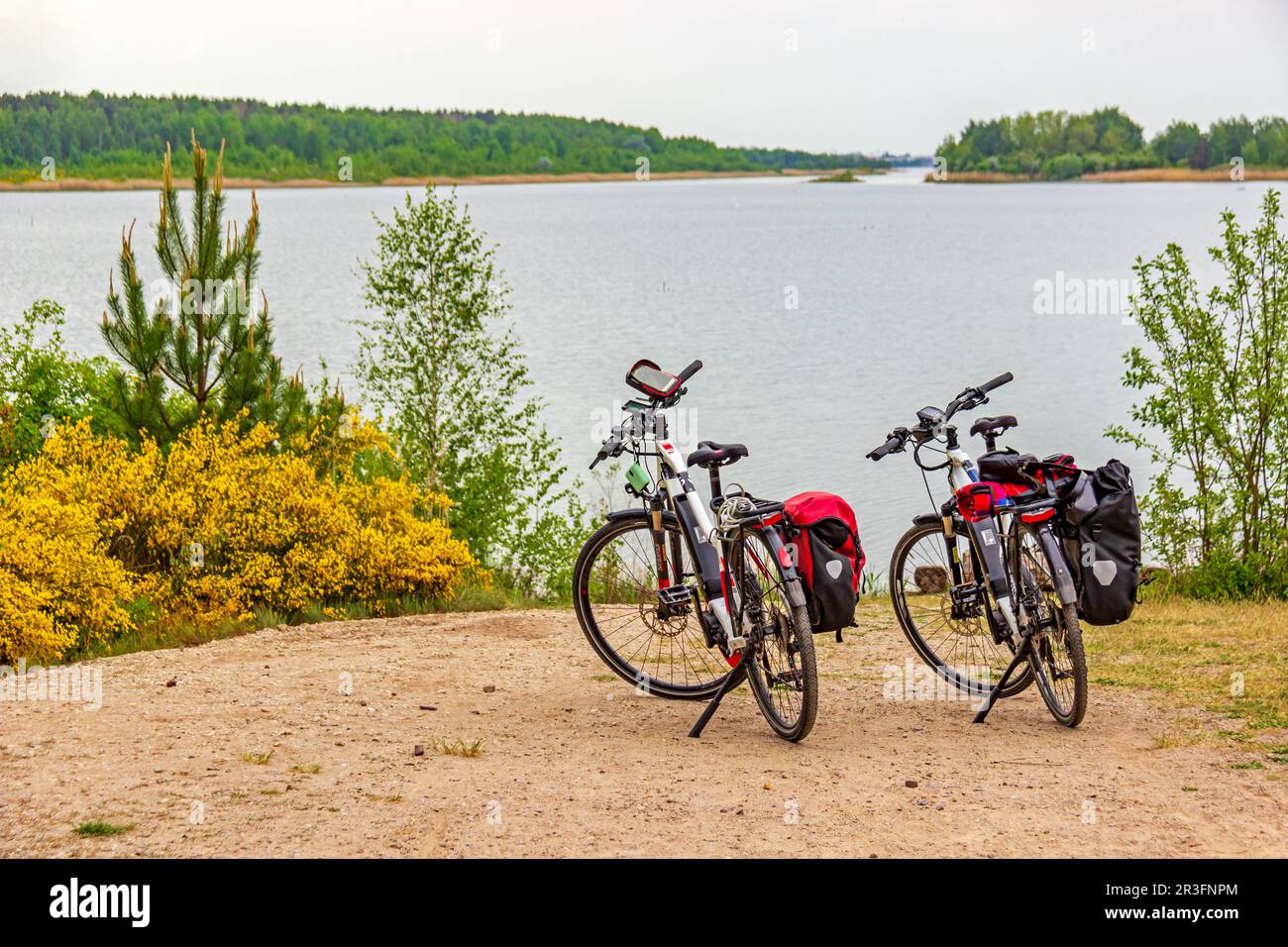 Trekking bike and e bike hi-res stock photography and images - Alamy