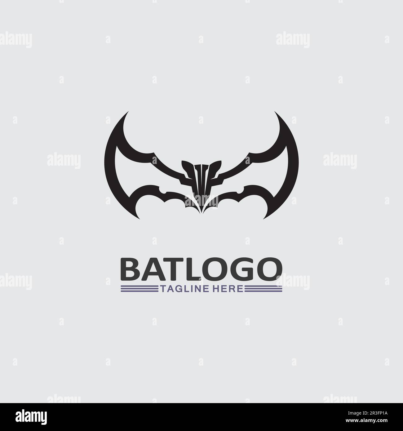 Bat logo animal and vector, wings, black, halloween, vampire, gothic ...
