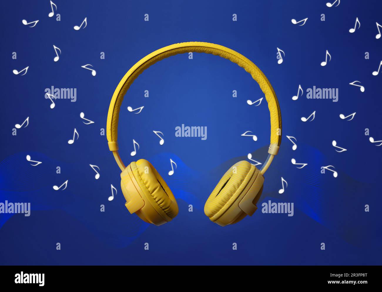 Flying music notes hi-res stock photography and images - Alamy