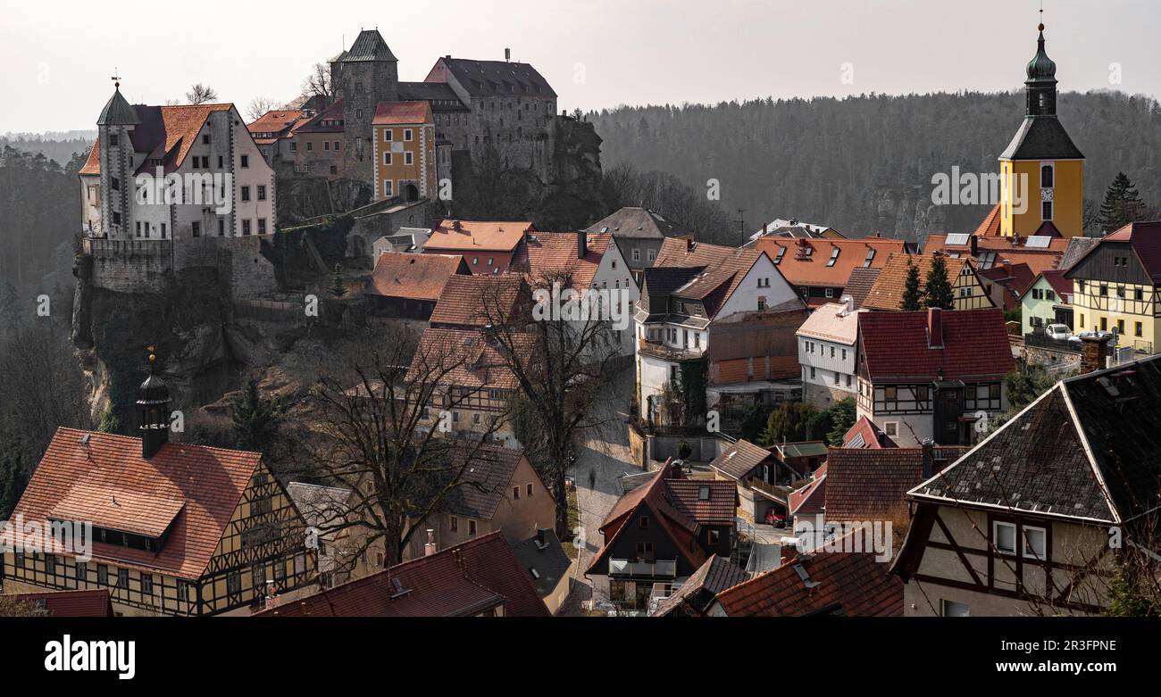 View hohnstein castle in hi-res stock photography and images - Alamy