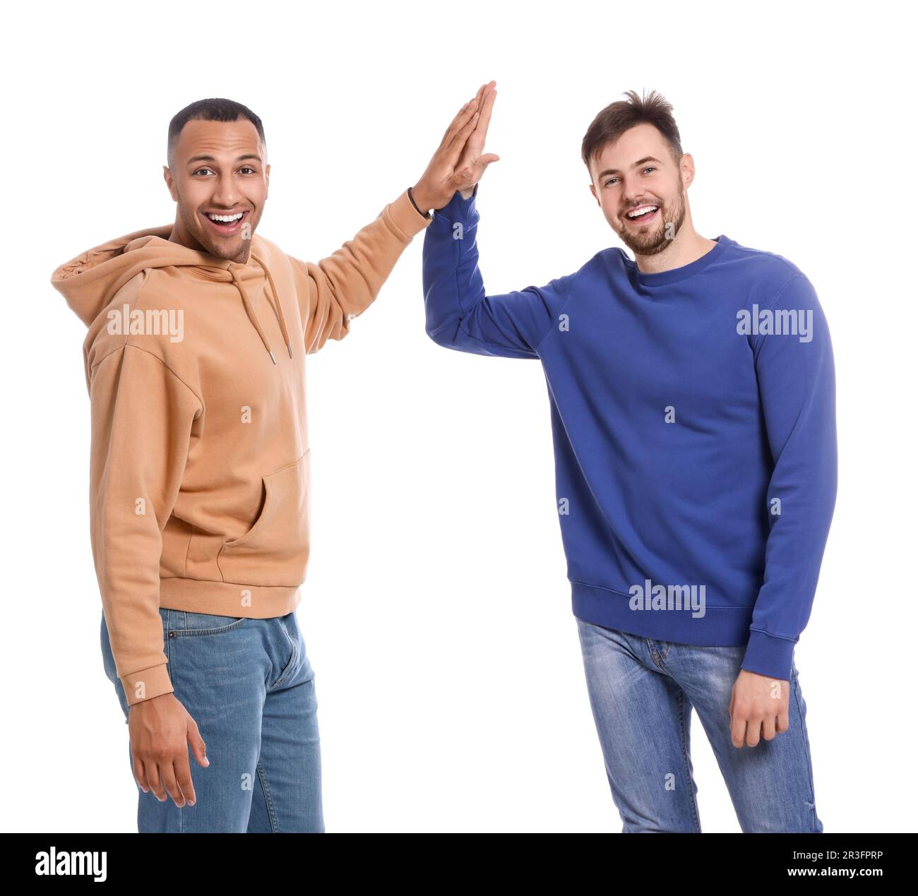 Support community high five Cut Out Stock Images & Pictures - Alamy