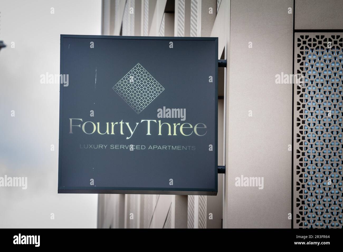 Fourty three logo hi-res stock photography and images - Alamy