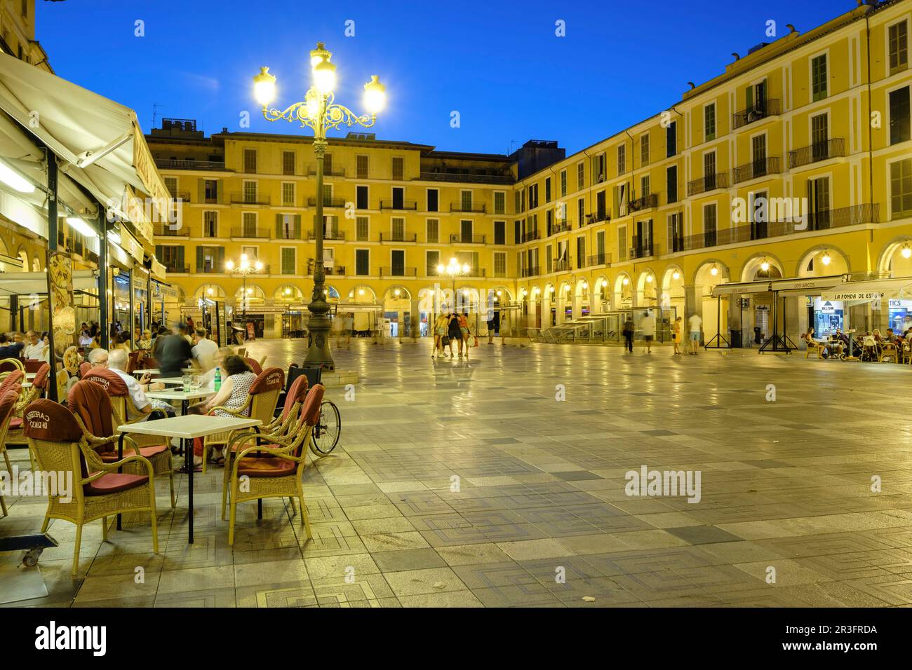 plaza mayor, Palma, Mallorca, balearic islands, Spain Stock Photo - Alamy