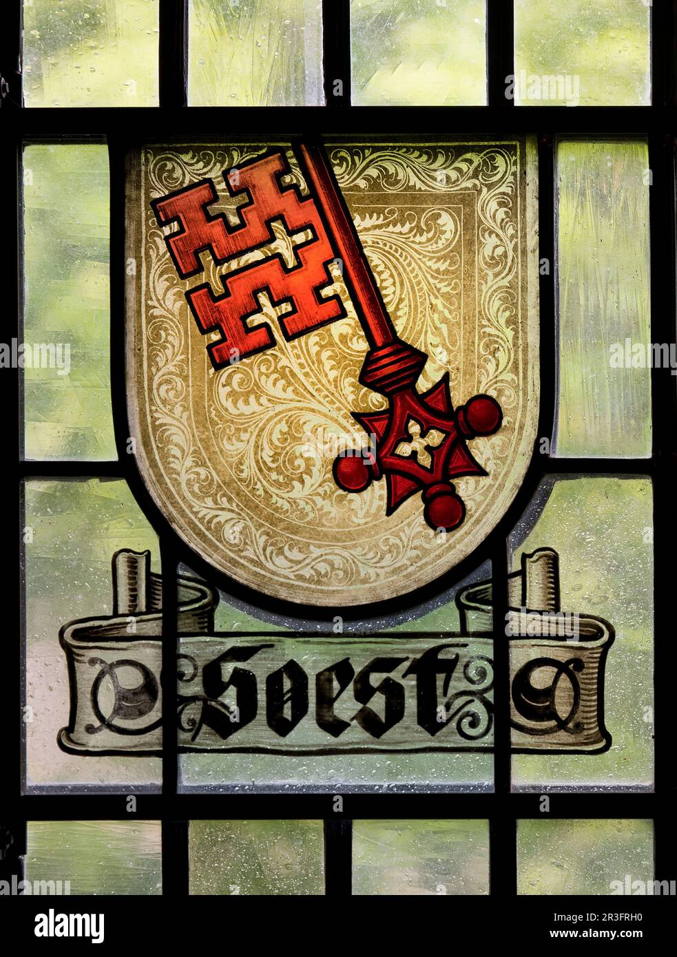 Historical coat of arms of Soest, Castle Museum, Altena Castle, Altena ...