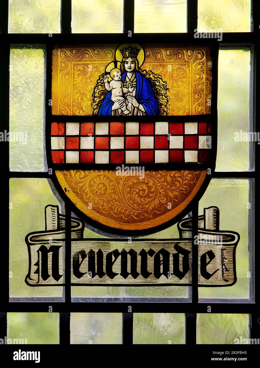 Historical coat of arms of Neuenrade, Castle Museum, Altena Castle ...