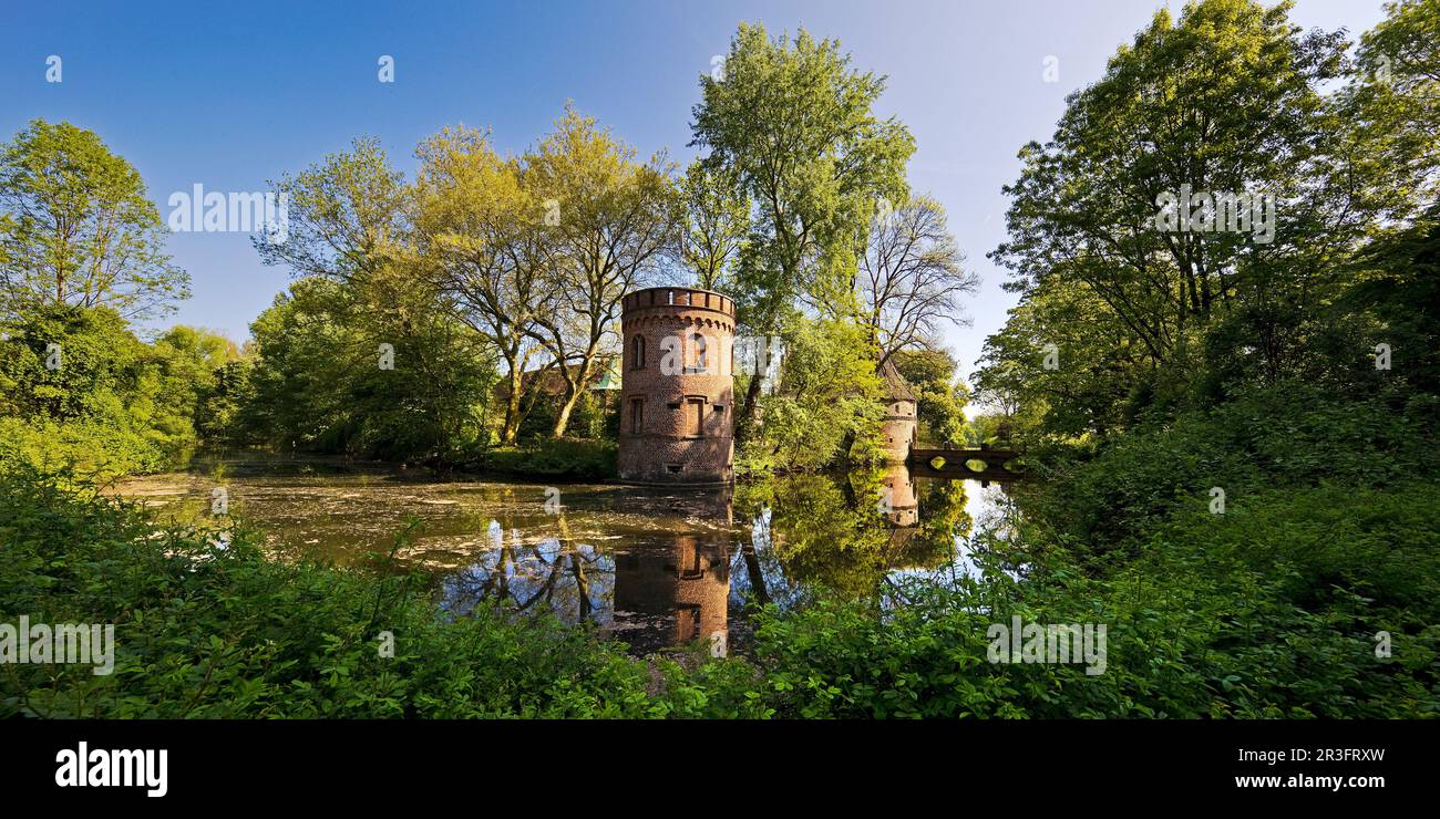 Bladenhorst Castle, Castrop-Rauxel, Ruhr Area, North Rhine-Westphalia ...