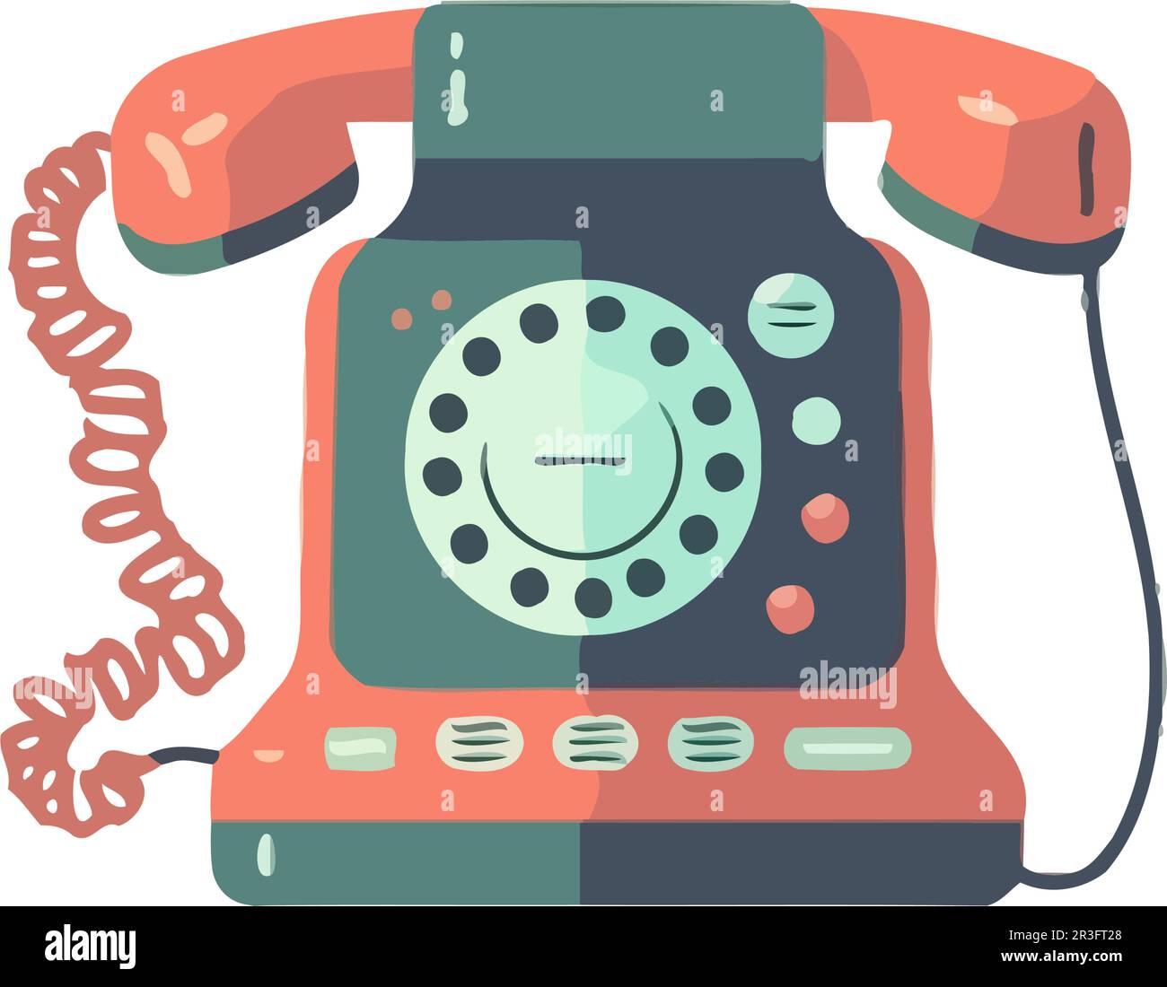 vintage telephone old fashioned Stock Vector Image & Art - Alamy