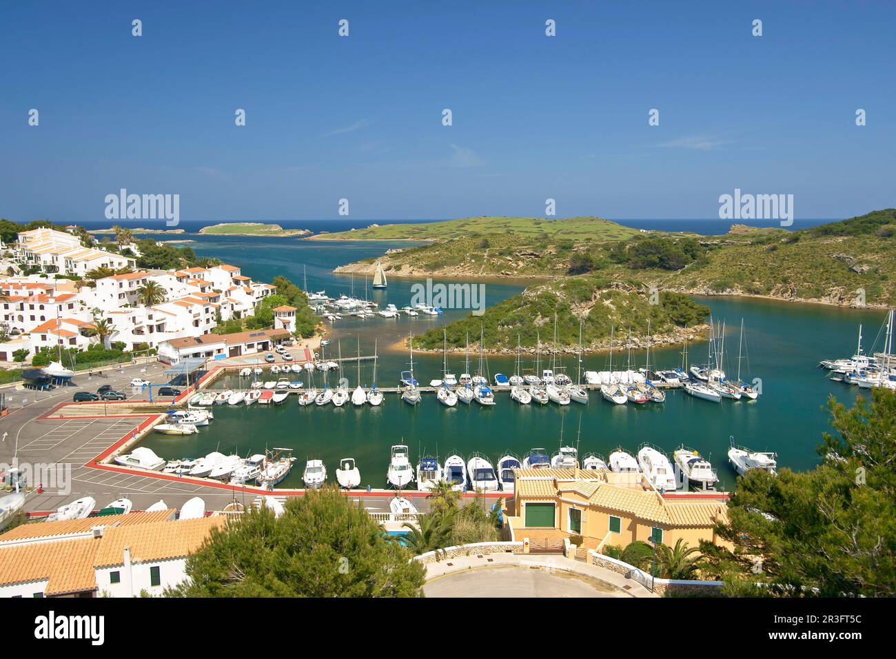 Puerto de Addaia.Menorca.Reserva de la Bioesfera.Illes Balears.España ...