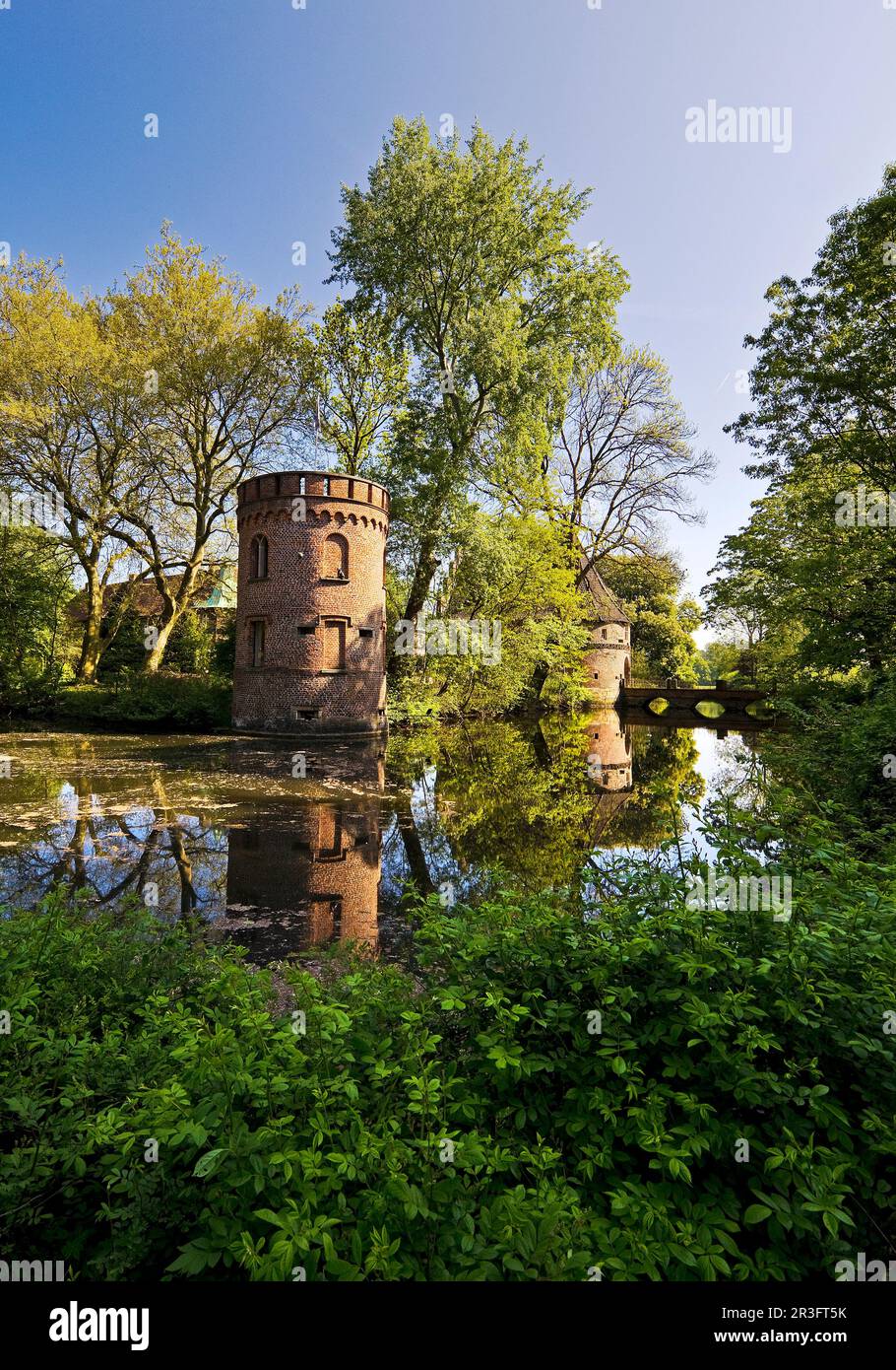 Bladenhorst Castle, Castrop-Rauxel, Ruhr Area, North Rhine-Westphalia ...