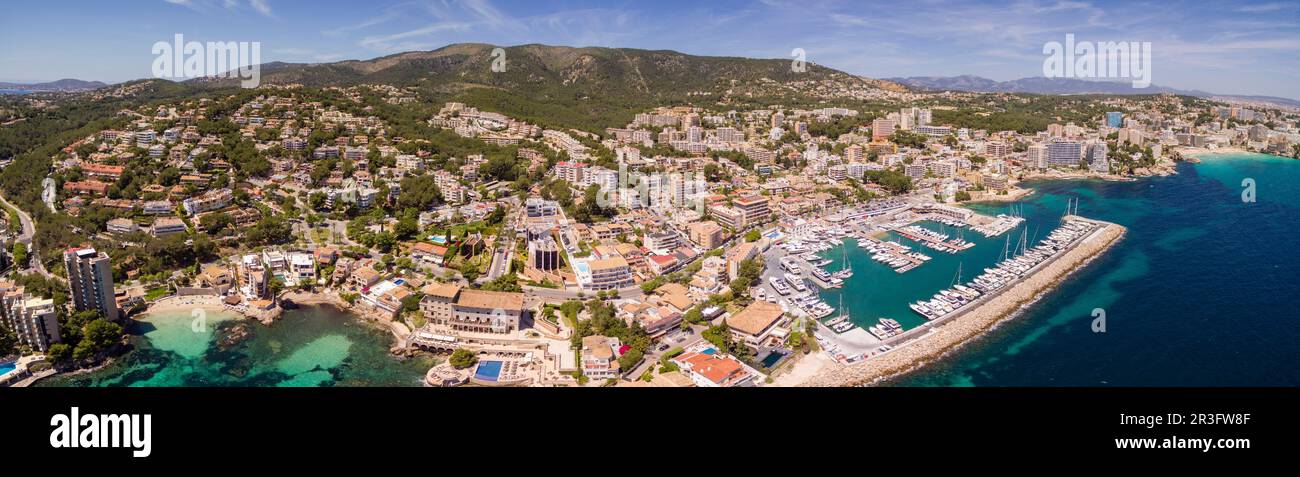 puerto deportivo Cala Nova, Cala Major, Palma, Mallorca, balearic ...