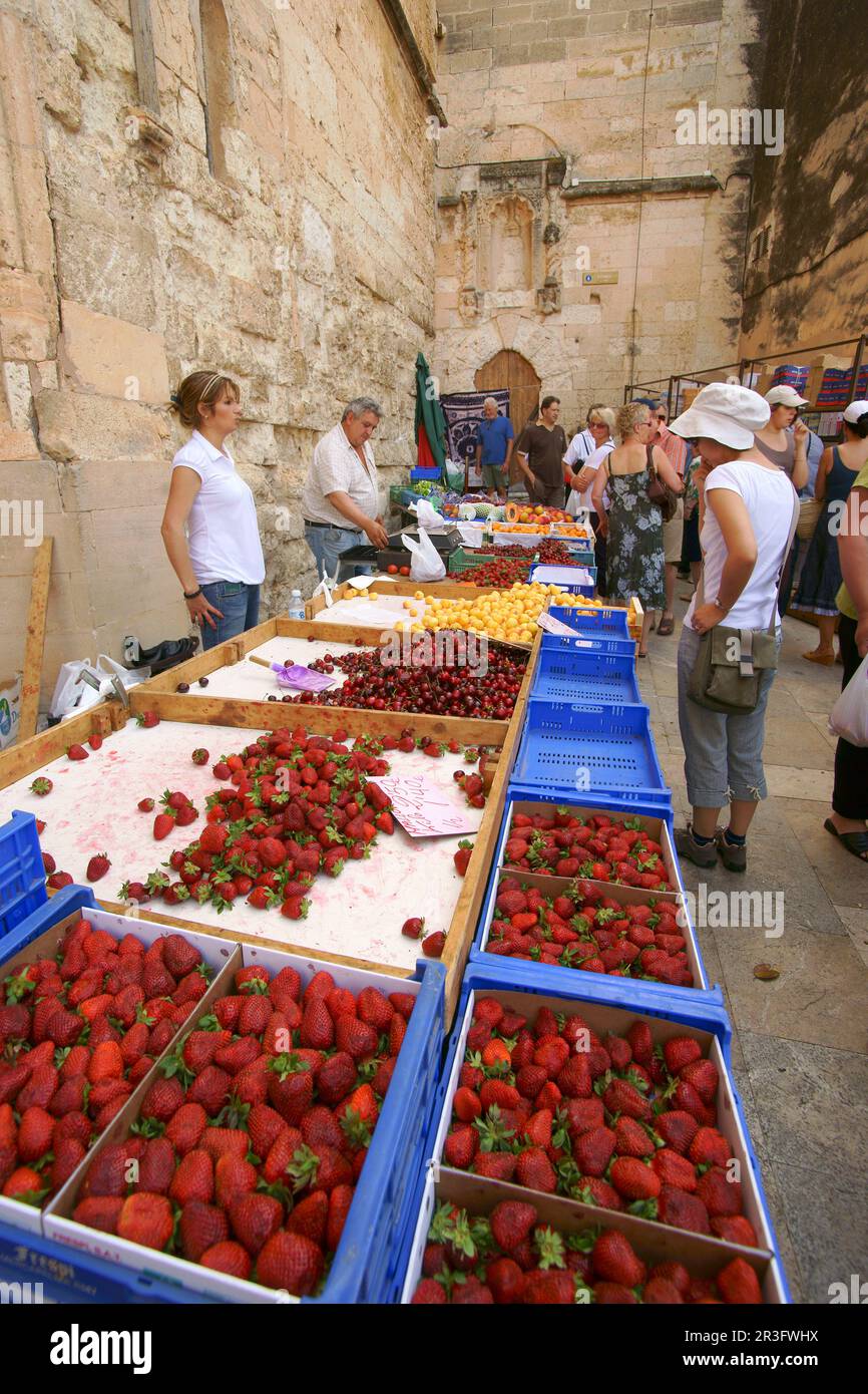 Mercado ( Sa fira de Sineu). Sineu.Es Pla.Mallorca.Baleares.España ...