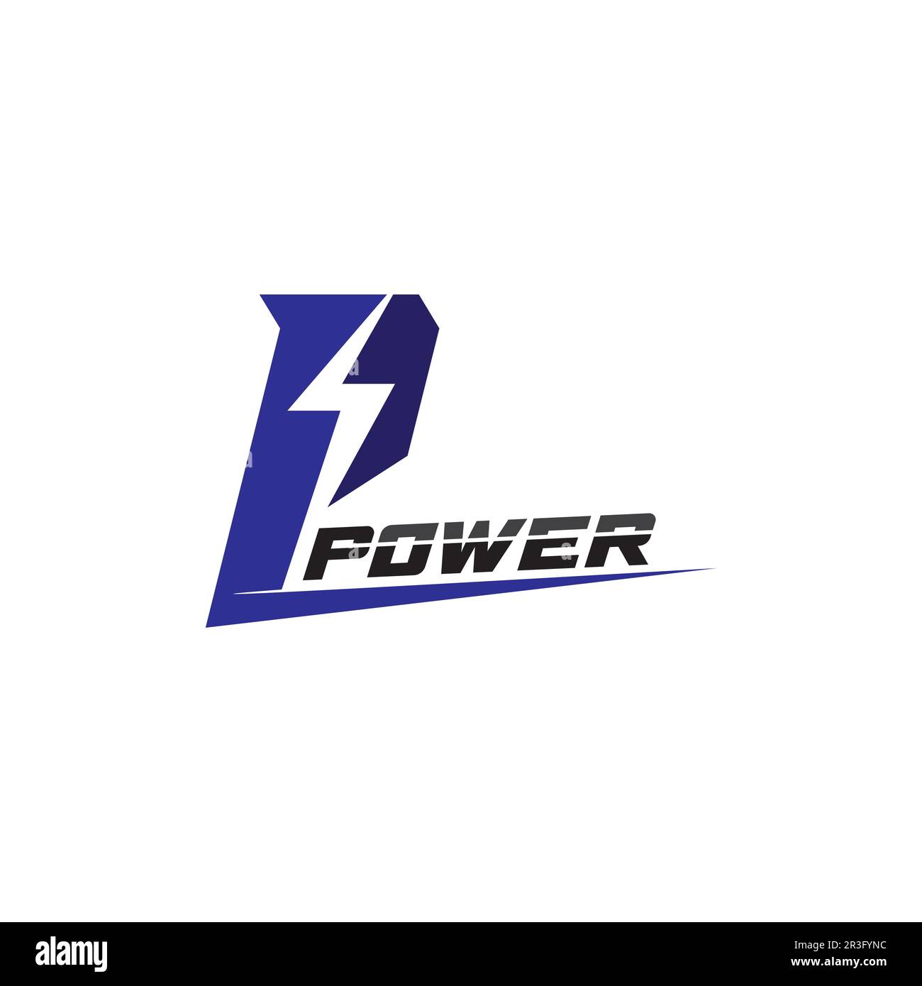 the power vector, flash ogo and thunderbolt and icon electricity ...