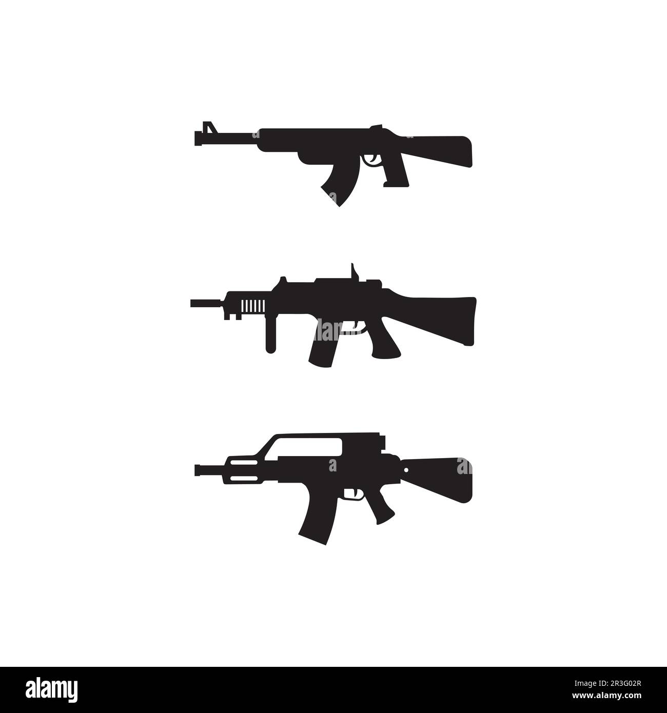 Gun logo and Army soldier sniper shot vector Design Illustration ...