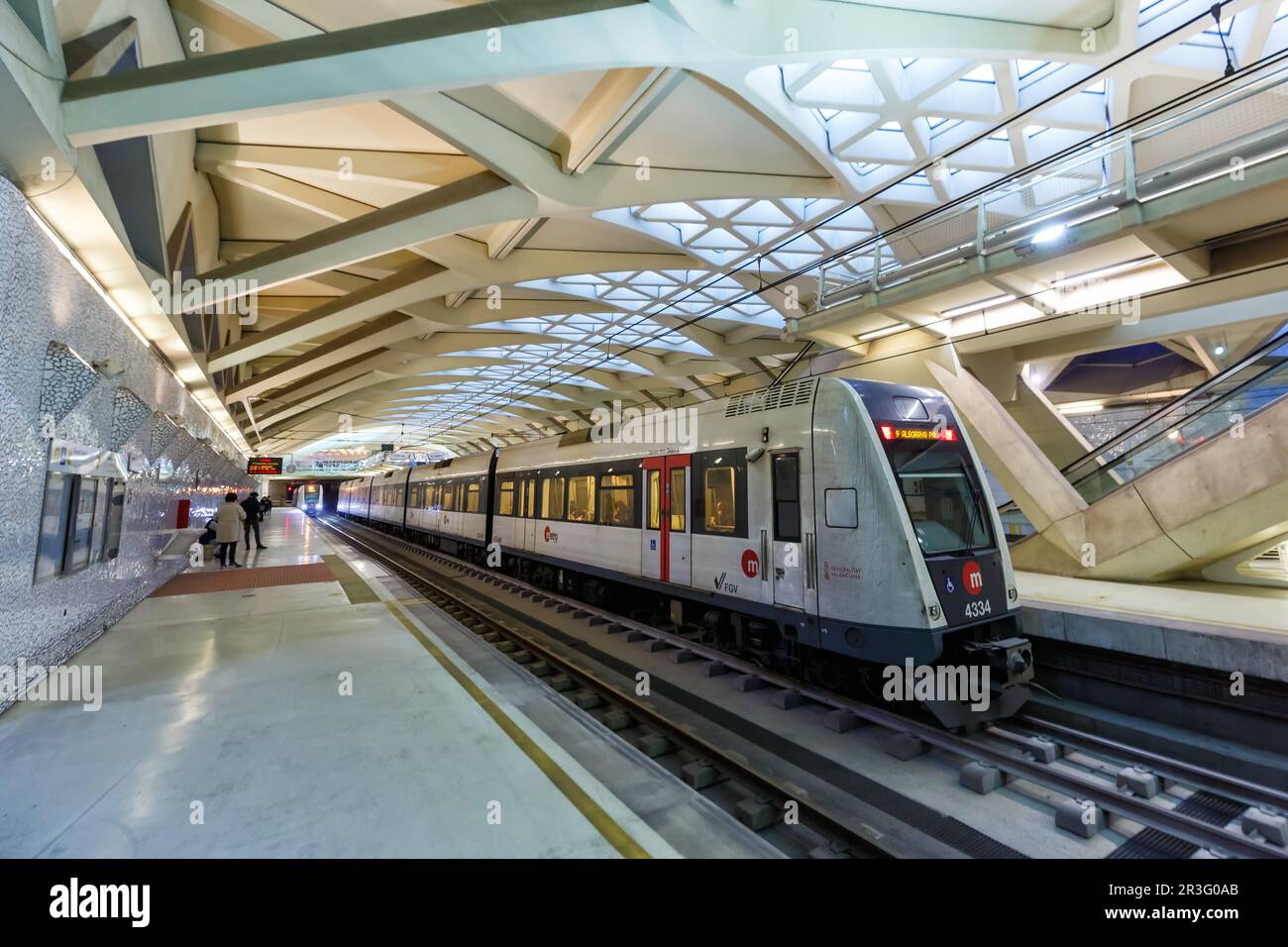 Metro station stop hi-res stock photography and images - Alamy