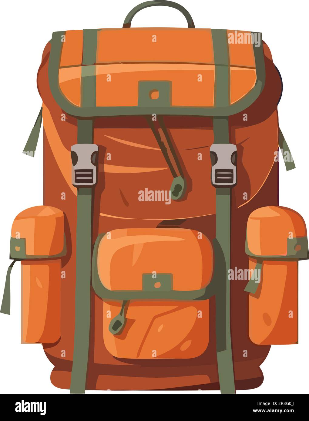 Backpack on white background icon Stock Vector Image & Art - Alamy