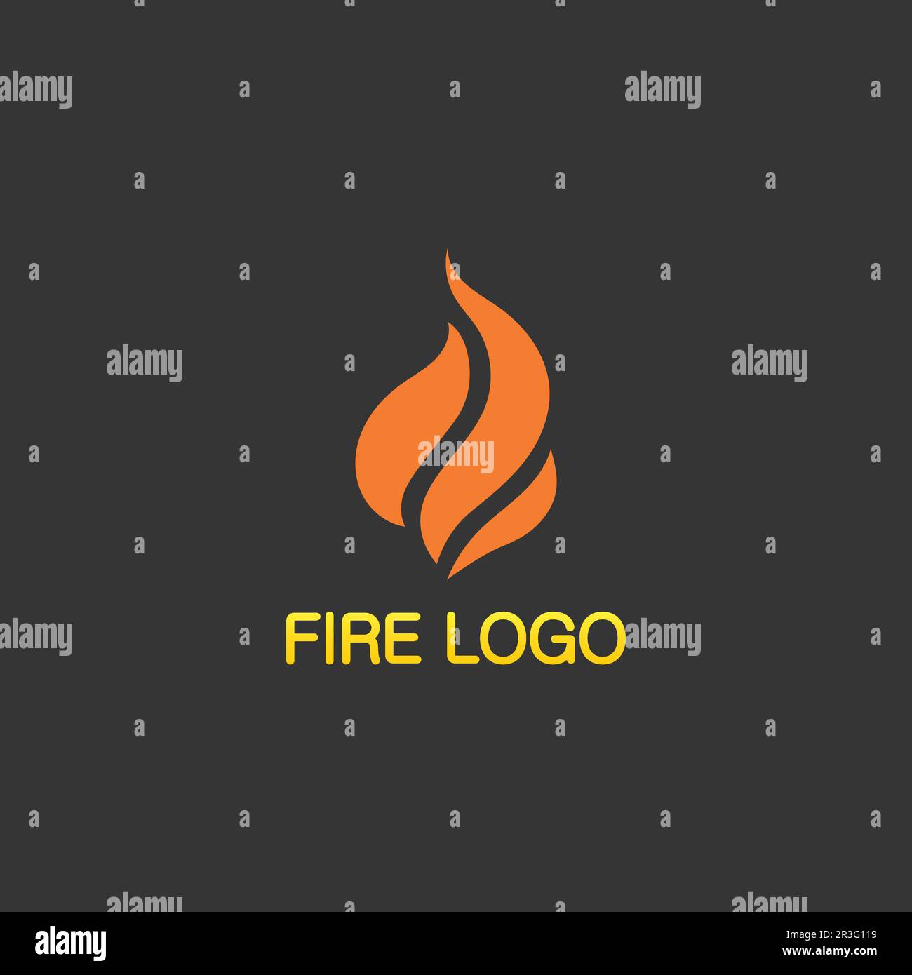 fire logo and icon, hot flaming element Vector flame illustration ...
