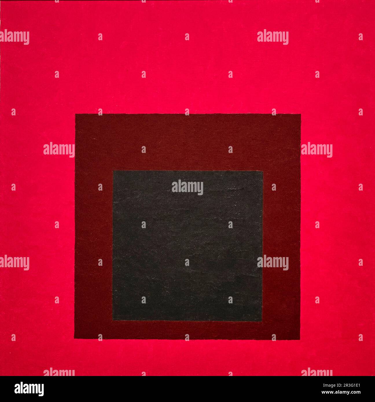 Color Study for Homage to the Square, renewed hope, 1951,oil on ...