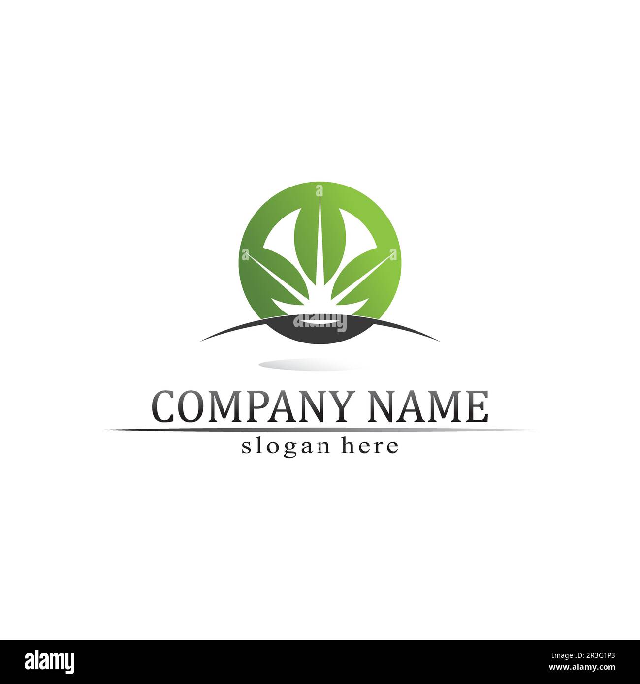 Tree leaf vector and green logo design friendly concept Stock Vector ...