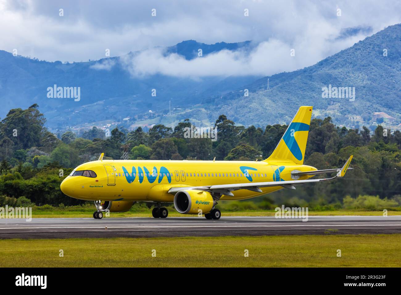 Vivaair Airbus A320neo aircraft Medellin Rionegro Airport in Colombia ...