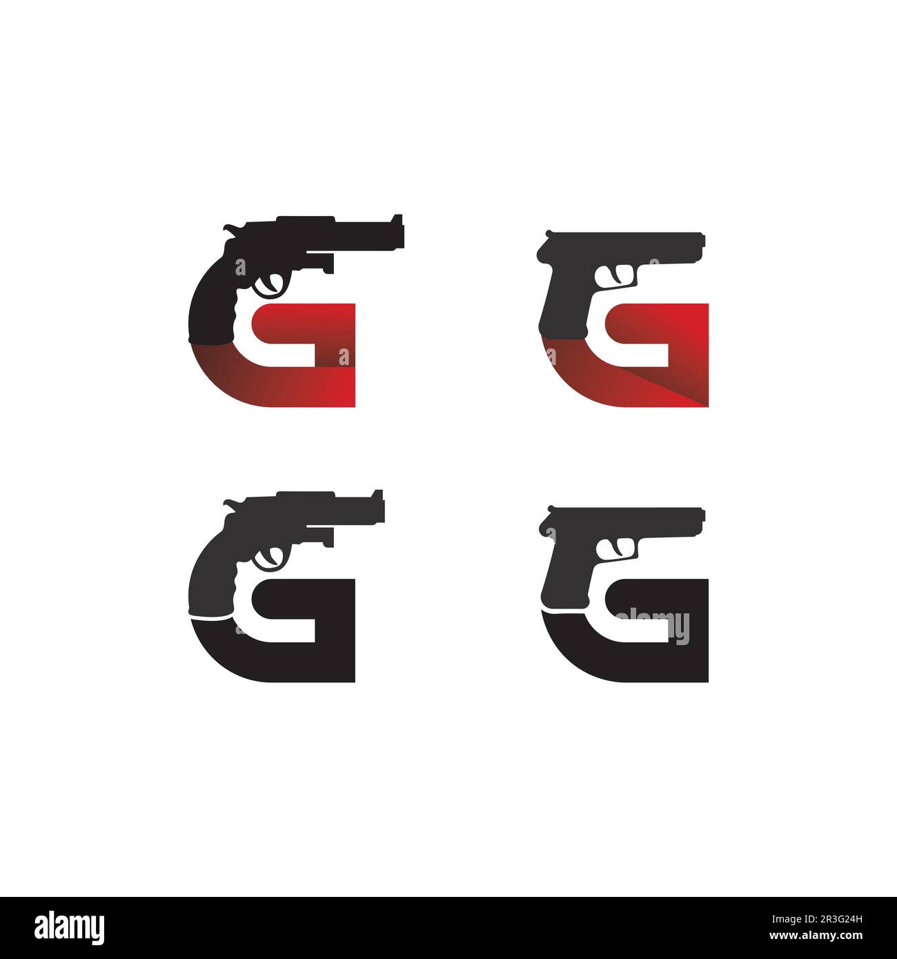 Gun logo and Army soldier sniper shot vector Design Illustration ...