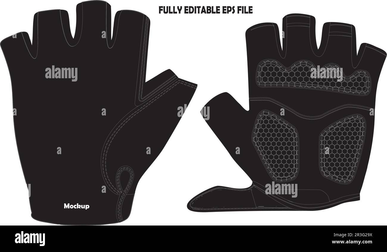 Cycling gloves design hi-res stock photography and images - Alamy