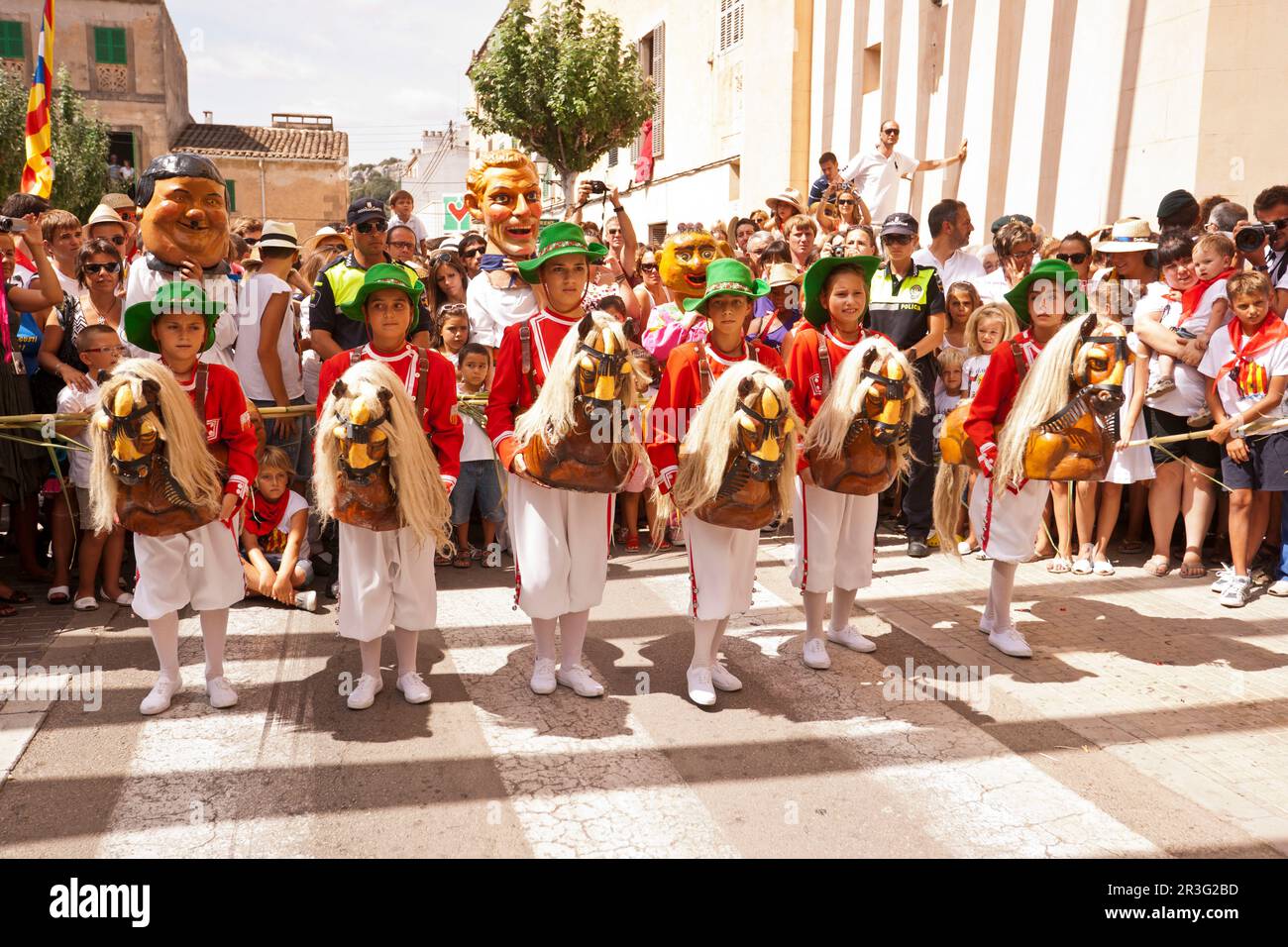 Spain ( Felanitx ) Balearic islands, Mallorca. The traditional dance of ...