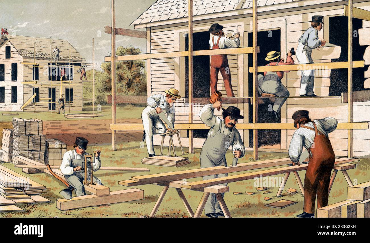 History carpenter carpentry hi-res stock photography and images - Alamy