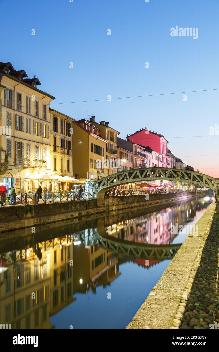 Milan Navigli Milano restaurant and bar neighborhood vacation travel ...