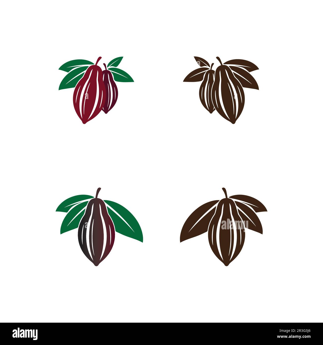 chocolate logo and cocoa icon and vector design nut and nut delicious ...