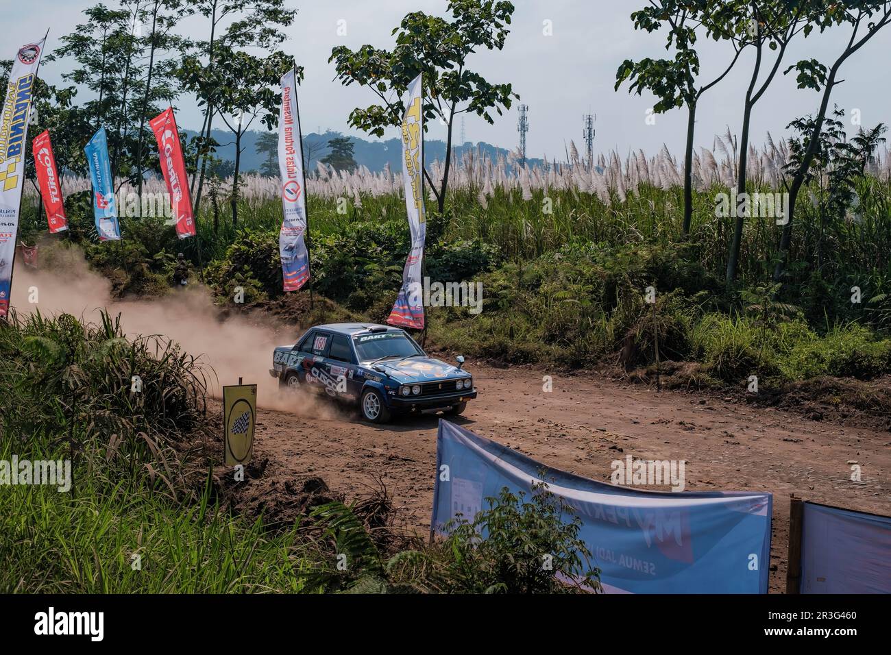 BART Team using blue Corolla E70 on Kejurnas Sprint Rally 2023 on ...