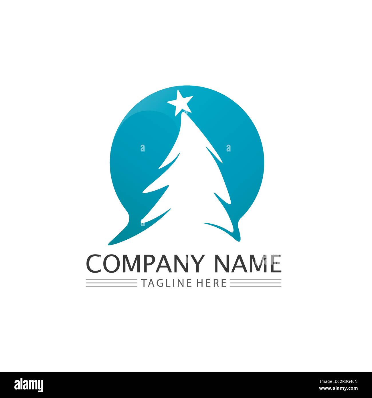christmas logo and symbol illustration image icon vector design and ...