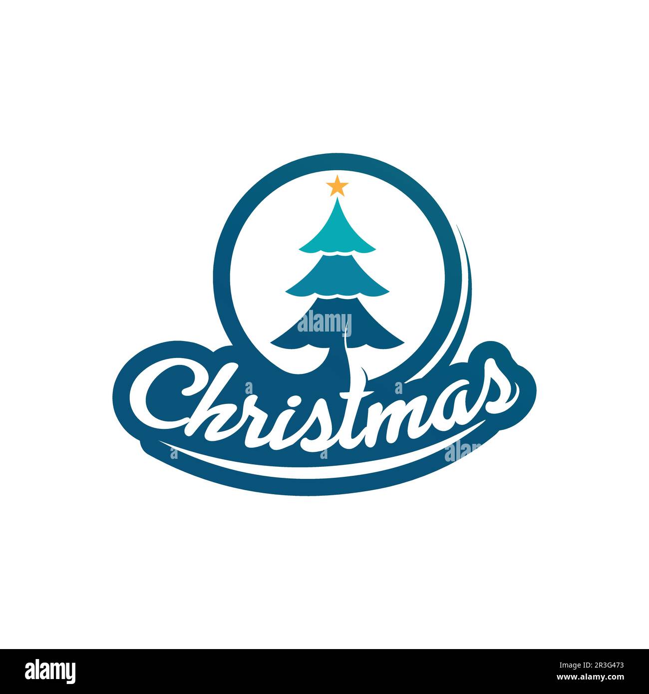 christmas logo and symbol illustration image icon vector design and ...