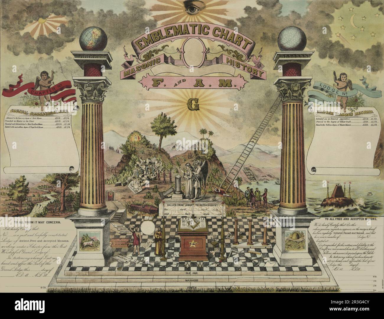 Emblematic design hi-res stock photography and images - Alamy