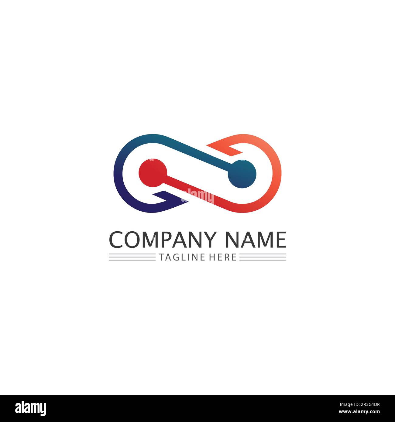 infinity design logo and 8 icon, vector, sign, creative logo for ...