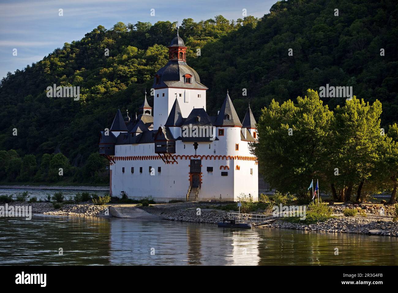 Pfalzgrafenstein Castle, island castle in the Rhine, UNESCO World ...