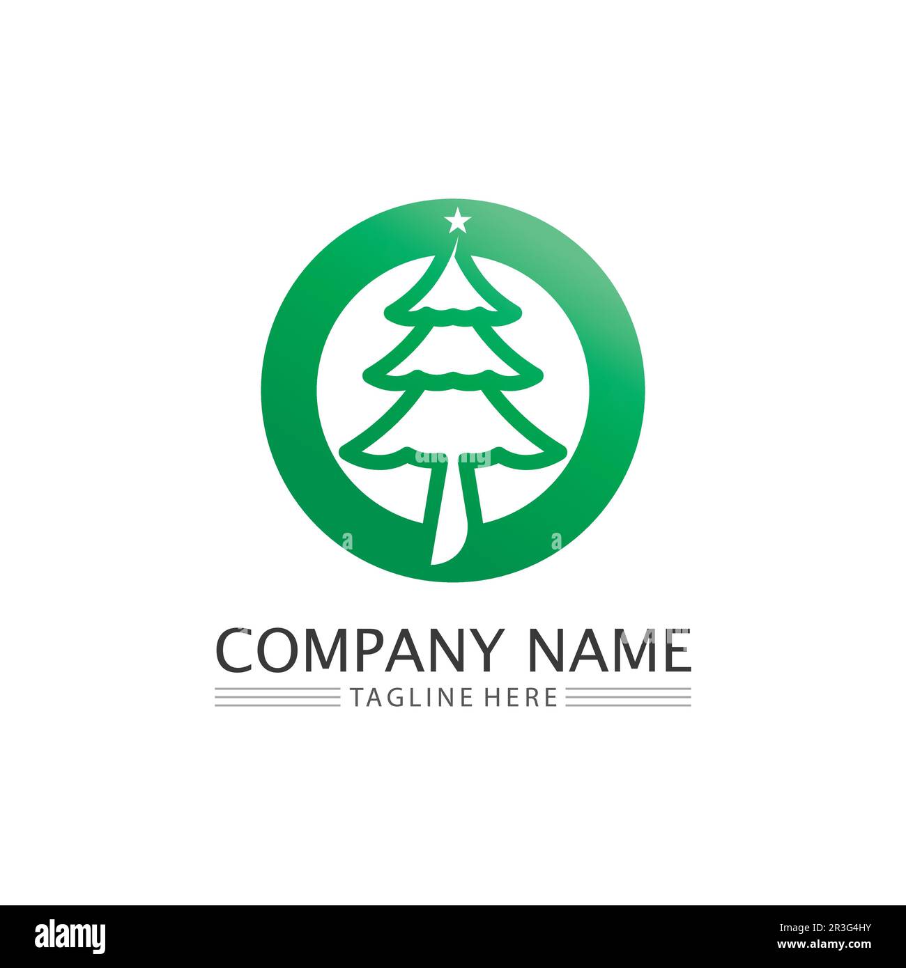 christmas logo and symbol illustration image icon vector design and ...