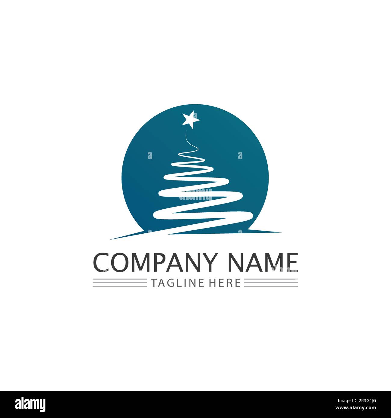 christmas logo and symbol illustration image icon vector design and ...